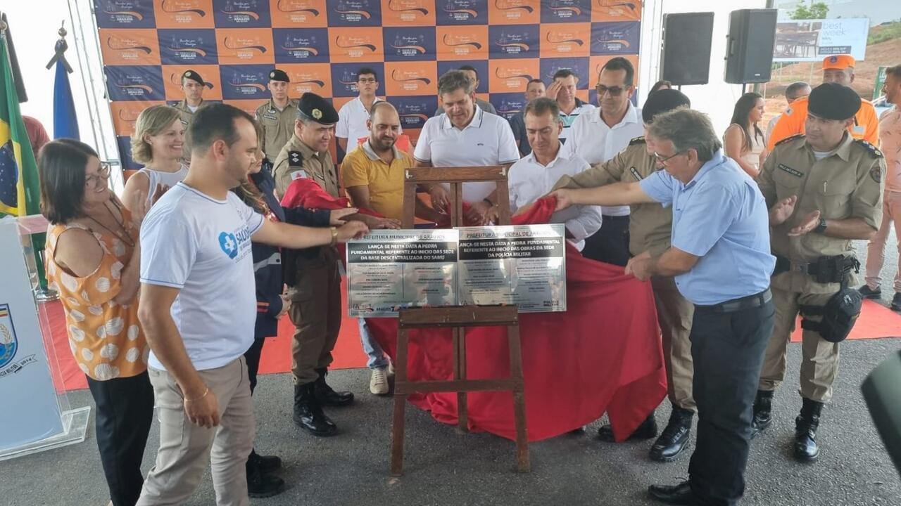Araújos: Solenidade de lançamento das Pedras Fundamentais do Quartel da ...